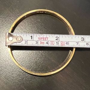 Trifari | Jewelry | Vintage Crown Trifari Etched Gold Tone Bangle ...